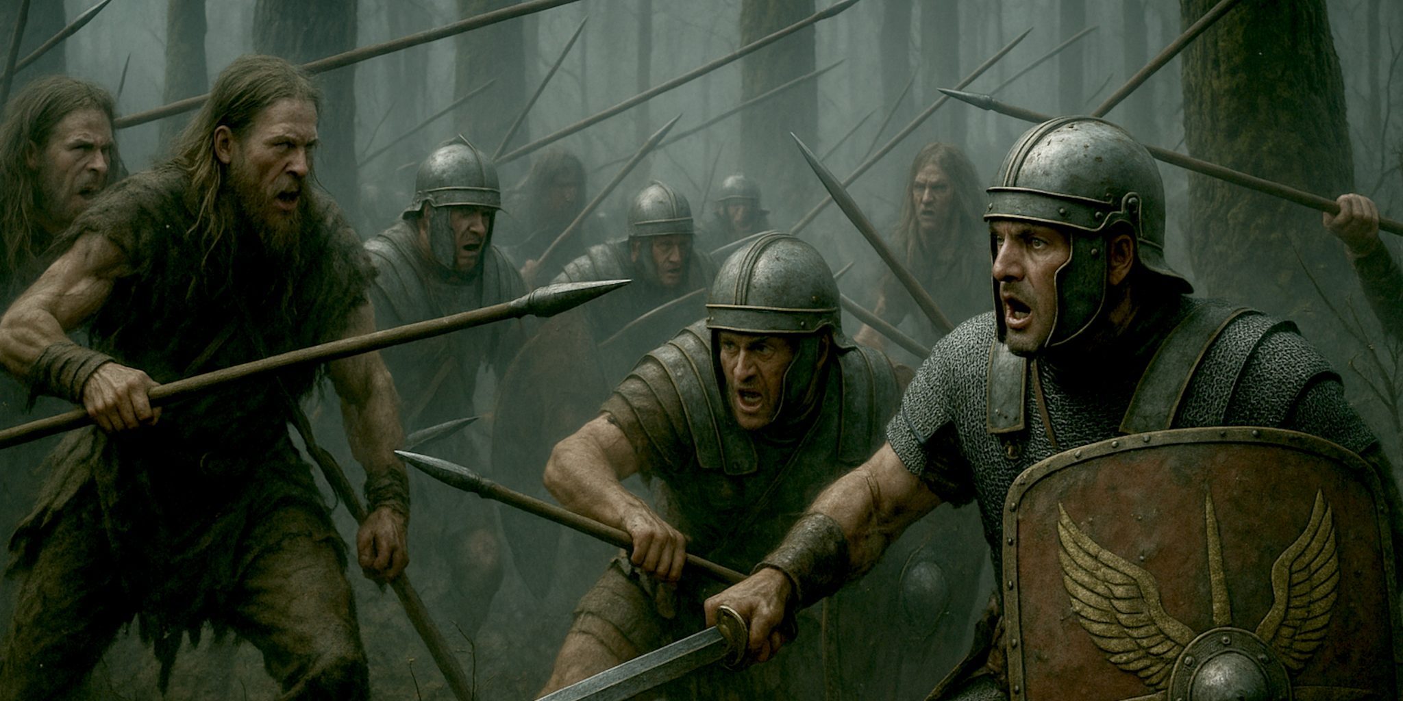 The Battle of Teutoburg Forest: Rome's Greatest Defeat - Seven Swords