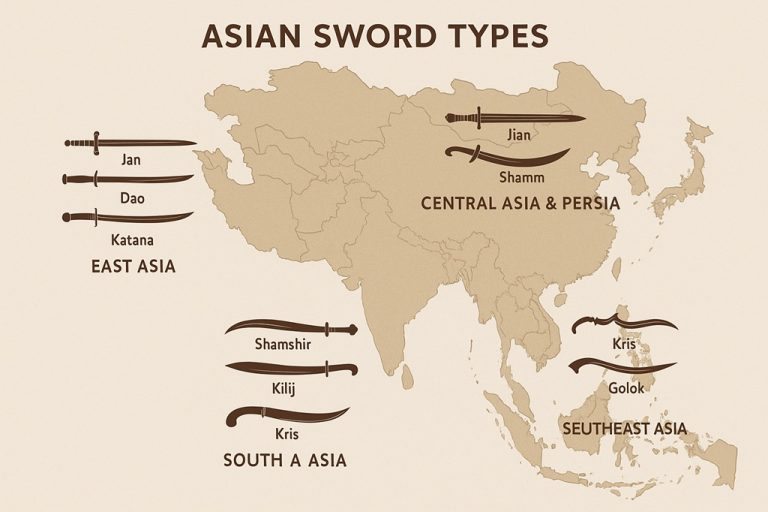 Asian Sword Types: A Comprehensive Overview - Seven Swords