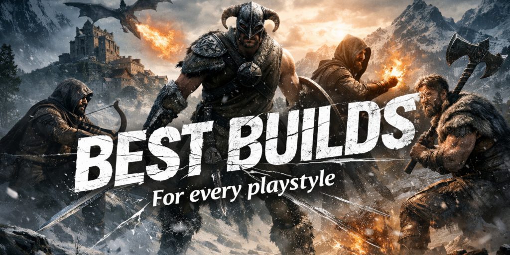 Skyrim Best Builds Explained, Every Playstyle - Stealth to Spells
