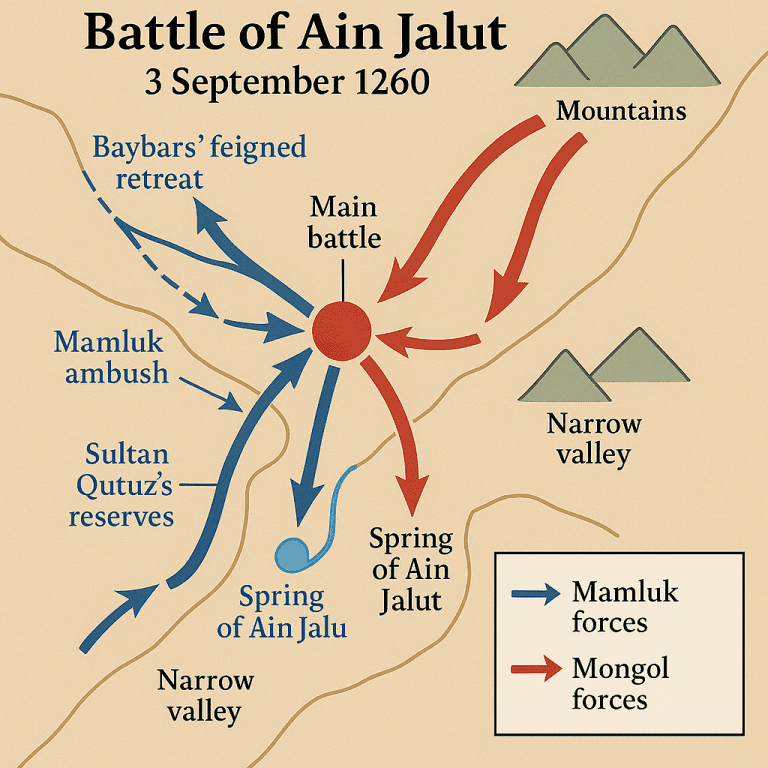 Battle Of Ain Jalut The Battle That Stopped The Mongols Seven Swords