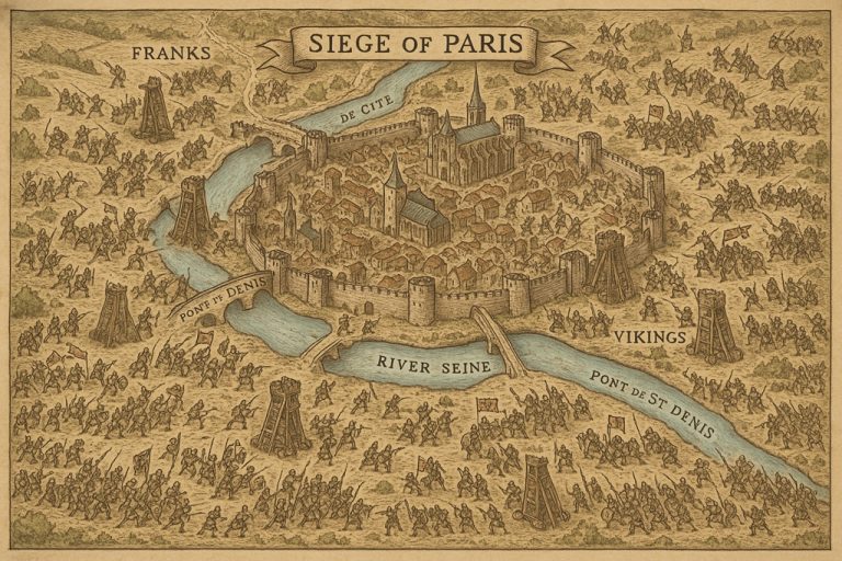 Siege of Paris (885–886) - A defining episode of the Viking era - Seven ...