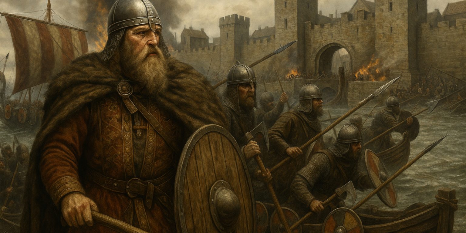 Siege of London (1013) - Sweyn Forkbeard pressure breaks "Æthelred the Unready" - Seven Swords