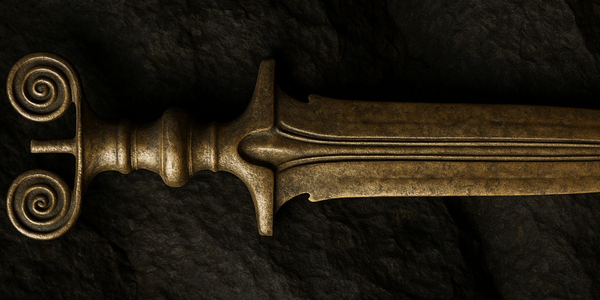 Hallstatt Sword - Late Bronze and early Iron age sword - Seven Swords
