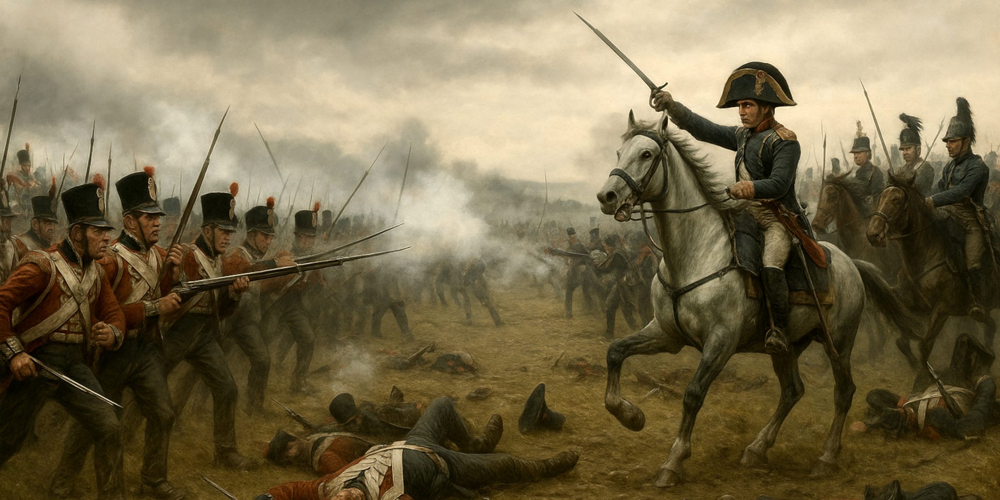Battle of Waterloo (18 June 1815) The final defeat of Napoleon ...