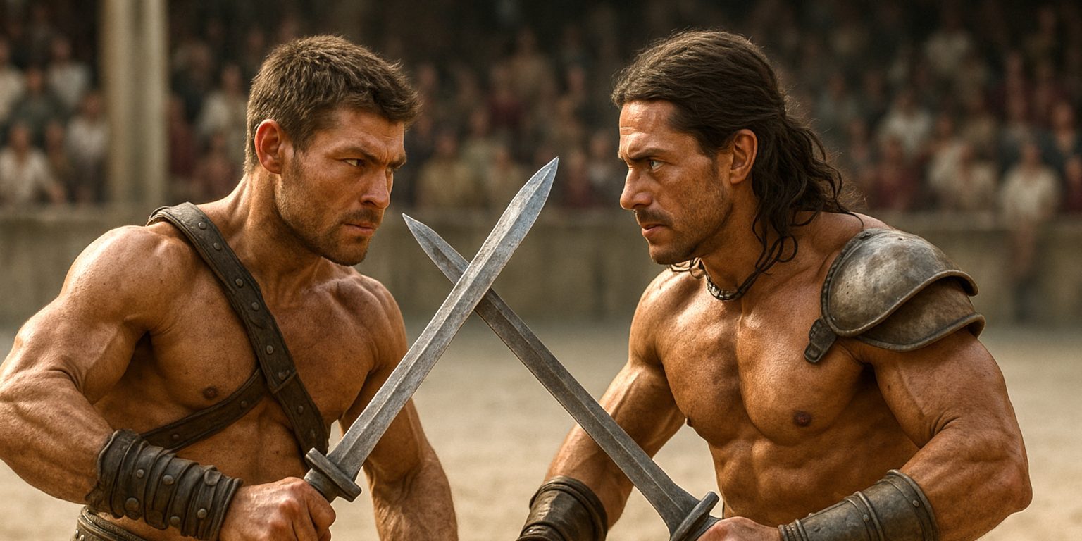 Spartacus vs Gannicus: Who Was the Greatest Gladiator? - Seven Swords
