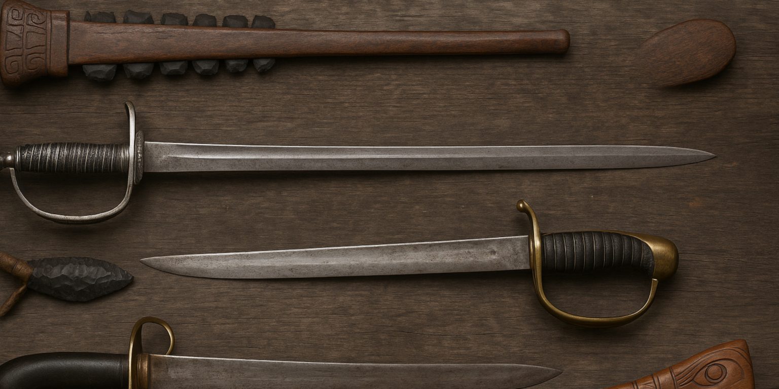 200 Types of American Swords by Culture and Era: From Indigenous ...