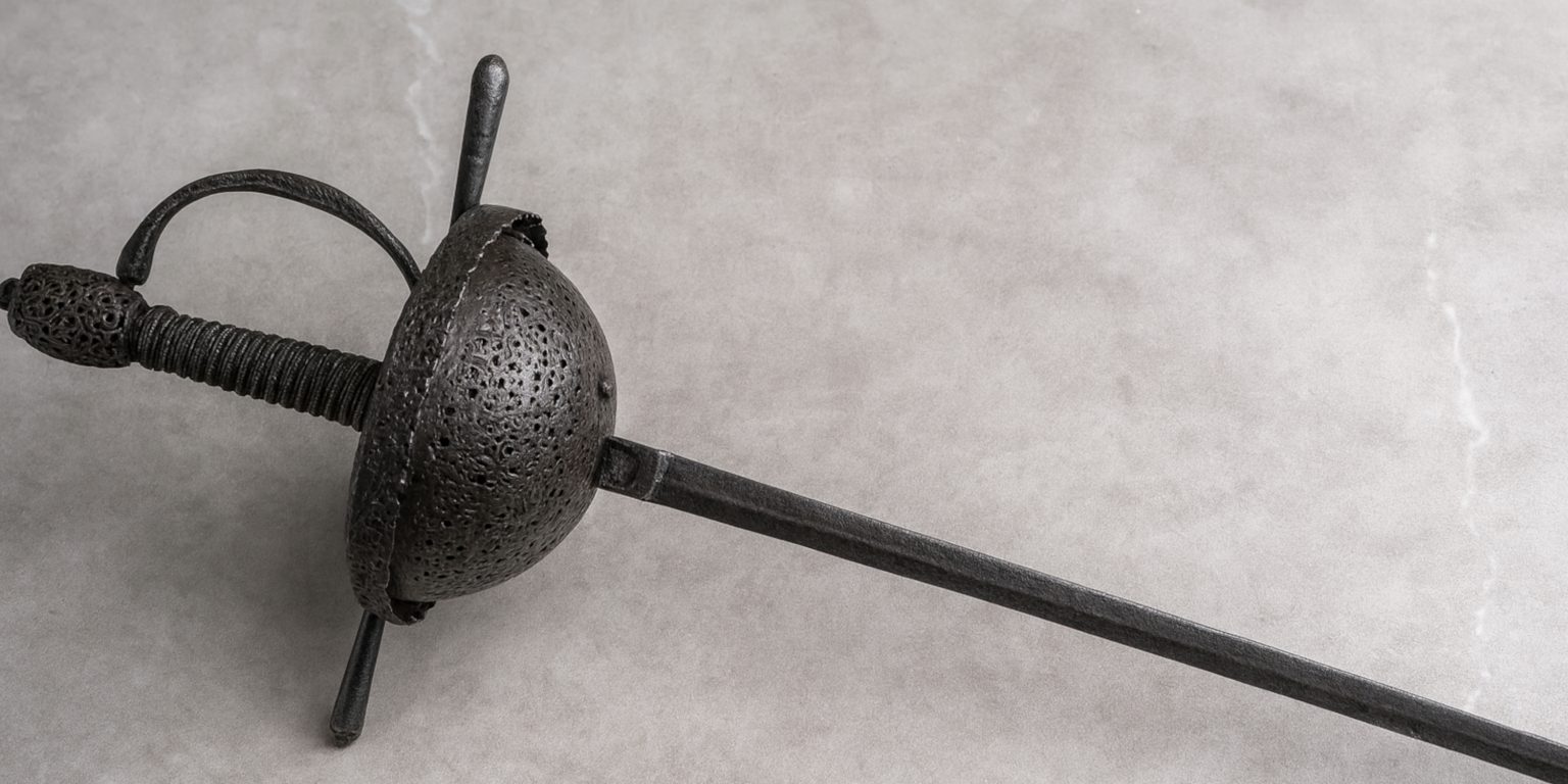 Cup Hilt Rapier - A product of refined fencing tradition in Spain and ...