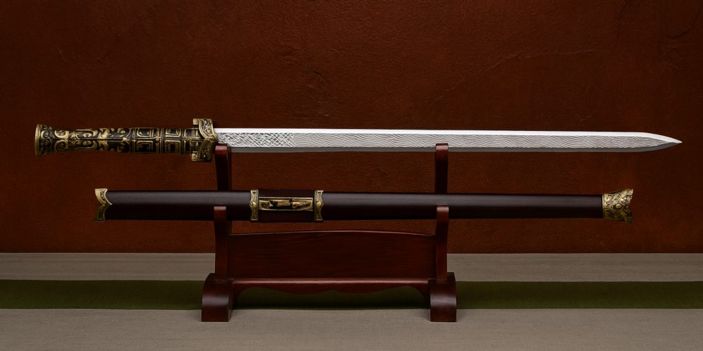 Han Jian - Double-edged straight sword - Seven Swords