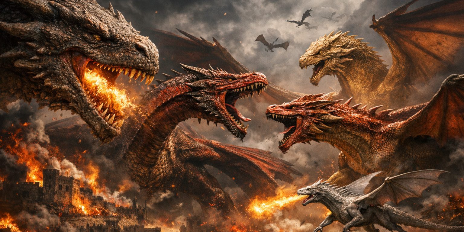 Most Powerful Dragons in House of the Dragon (Ranked)