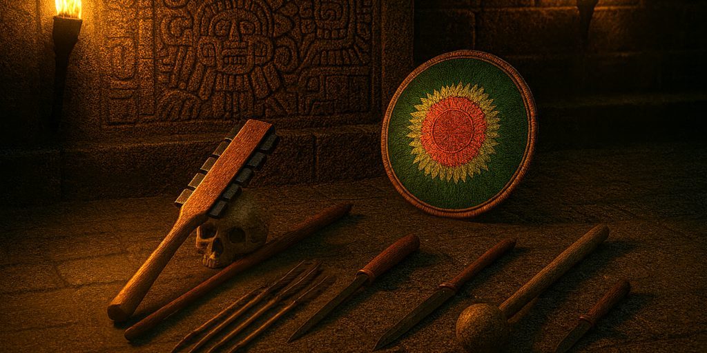 The Macuahuitl: Aztec battle sword - Seven Swords