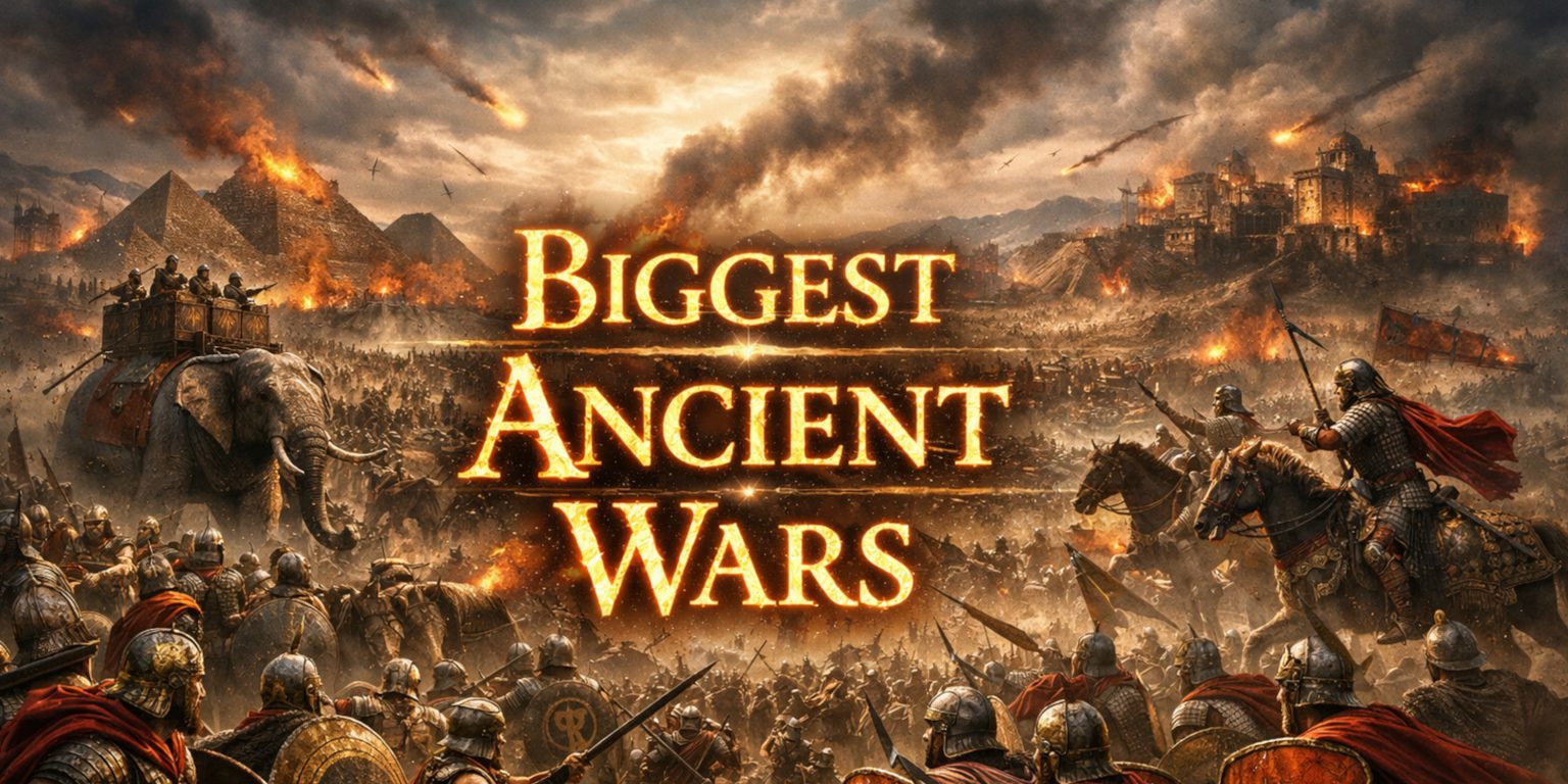 The Largest and Most Brutal Wars of the Ancient World - Seven Swords