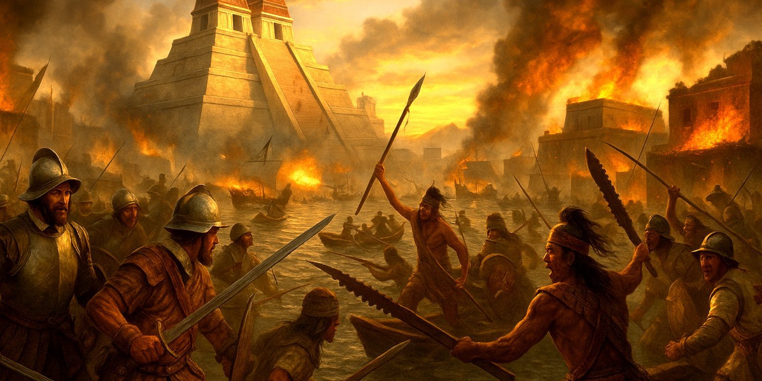 The Fall of Tenochtitlan (1521): How the Aztec Empire Collapsed