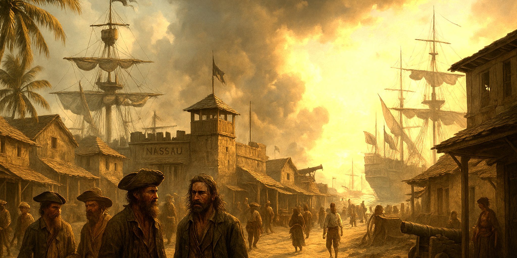 Nassau in History vs Black Sails - Seven Swords