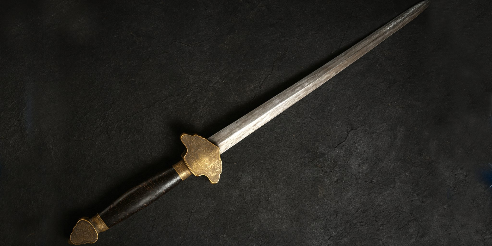 Shuangshou Jian: Two-handed straight sword - Seven Swords