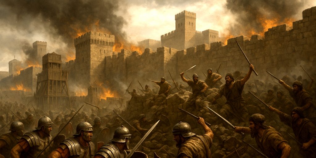 Siege of Jerusalem (70 AD) - The Day Rome Lost Its Patience - Seven Swords