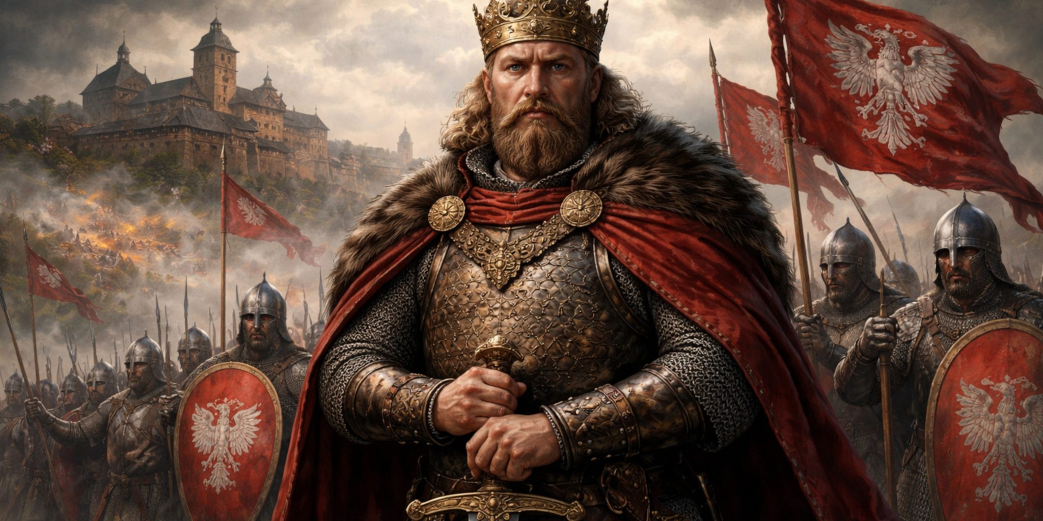 Bolesław I of Poland, called the Brave - Seven Swords