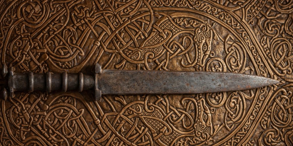Pre Roman Iron Leaf Bladed Sword, Iron Age Guide