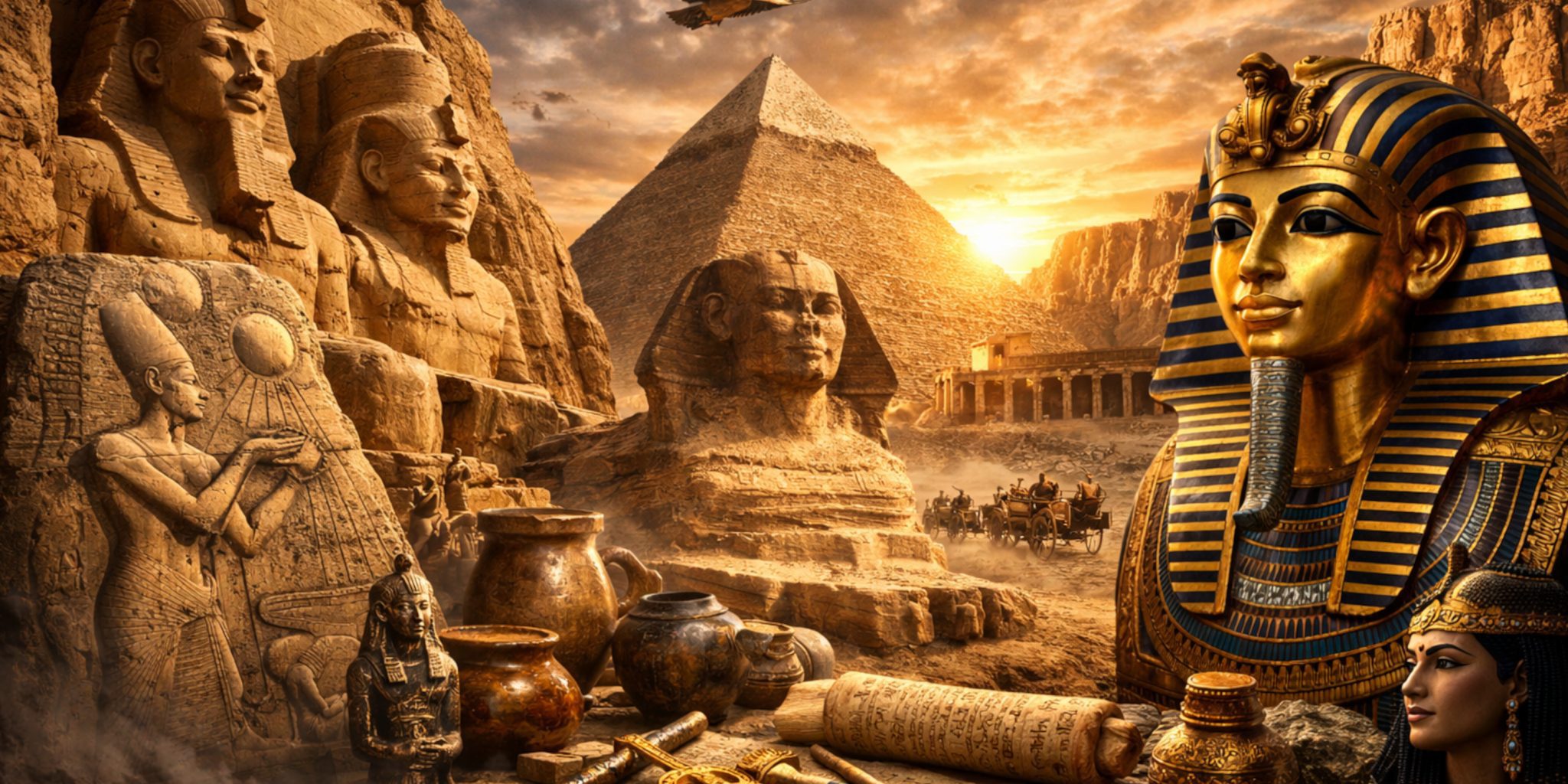 Most Famous Pharaohs of Ancient Egypt: History, Power, and Legacy