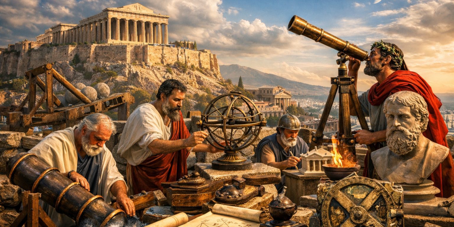 Inventions of Ancient Greece, Technology and Science Explained