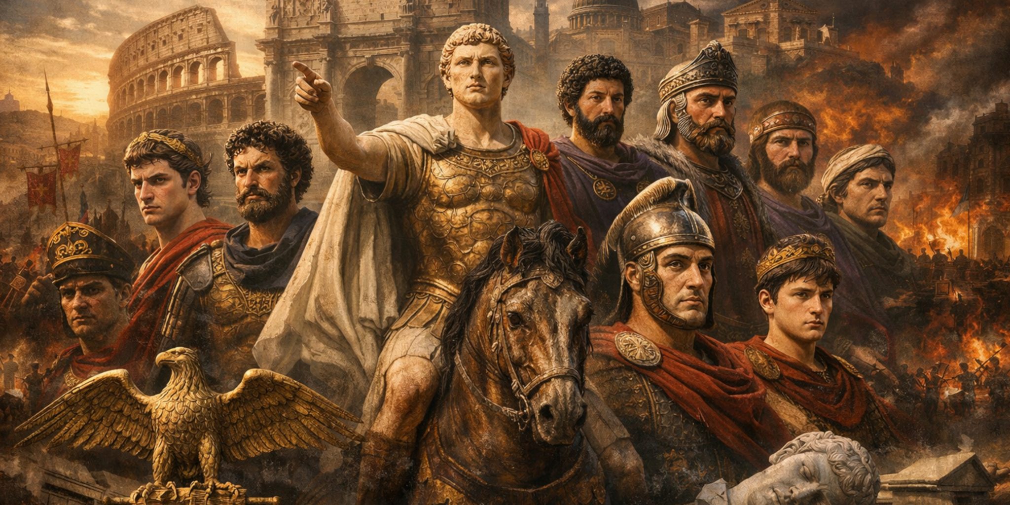 Roman Emperors Timeline in Order | Complete Chronological List