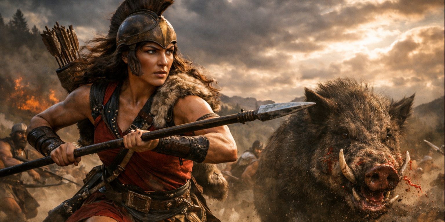 Atalanta in Greek Mythology: The Huntress Who Outran Heroes