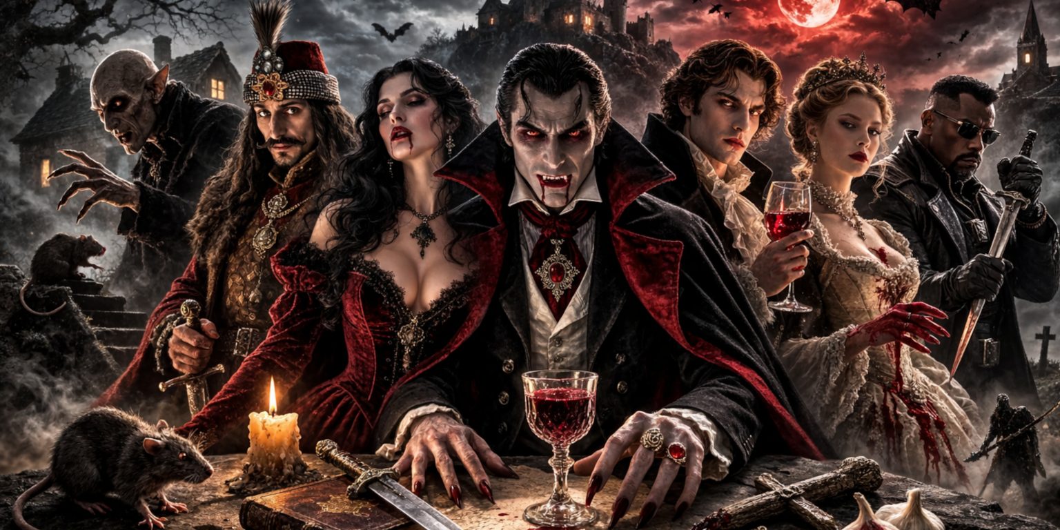 Most Famous Vampires from History and Literature Ranked
