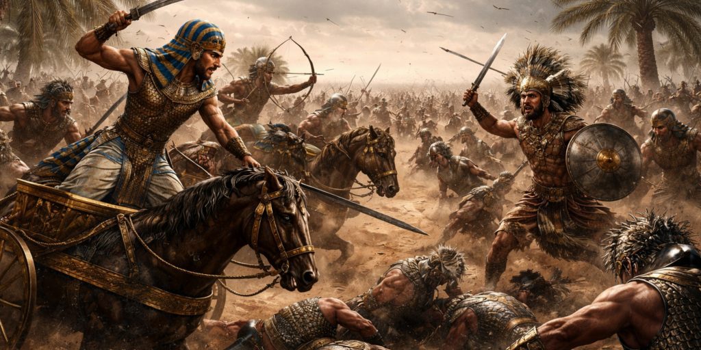 The Libyan Invasion of Egypt (c.1208 BC): Timeline