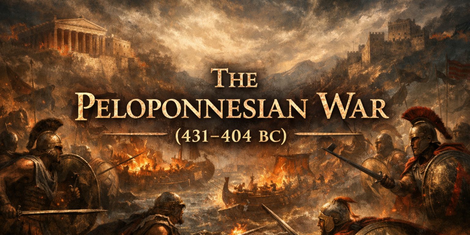 The Peloponnesian War Explained: Athens vs Sparta
