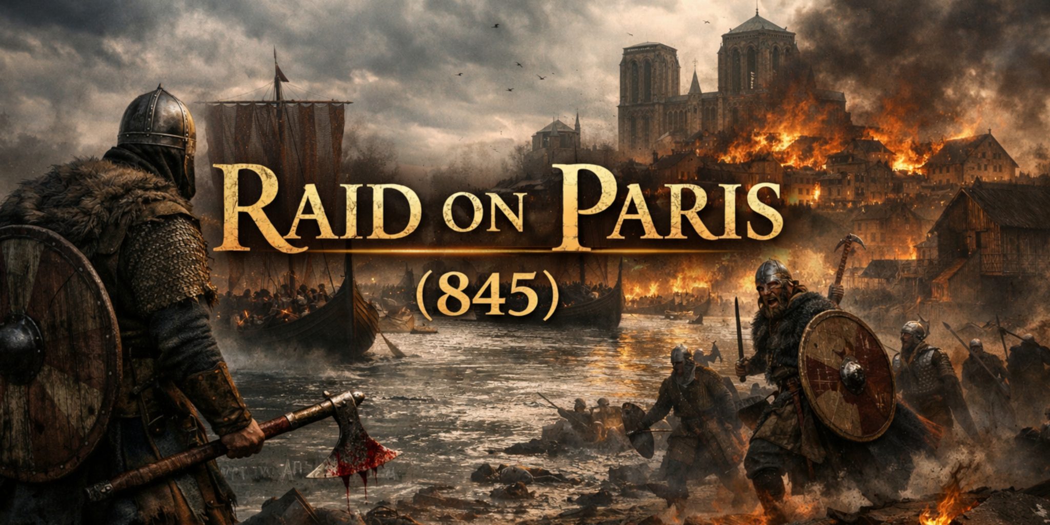 Raid on Paris (845): Ragnar and the Viking Sack of the Seine