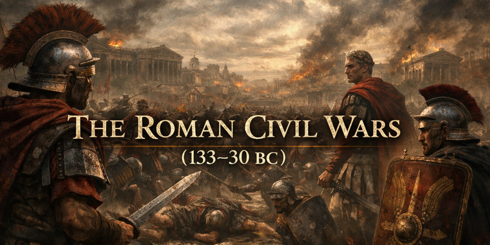 The Roman Civil Wars (133–30 BC): Causes, Battles, Leaders