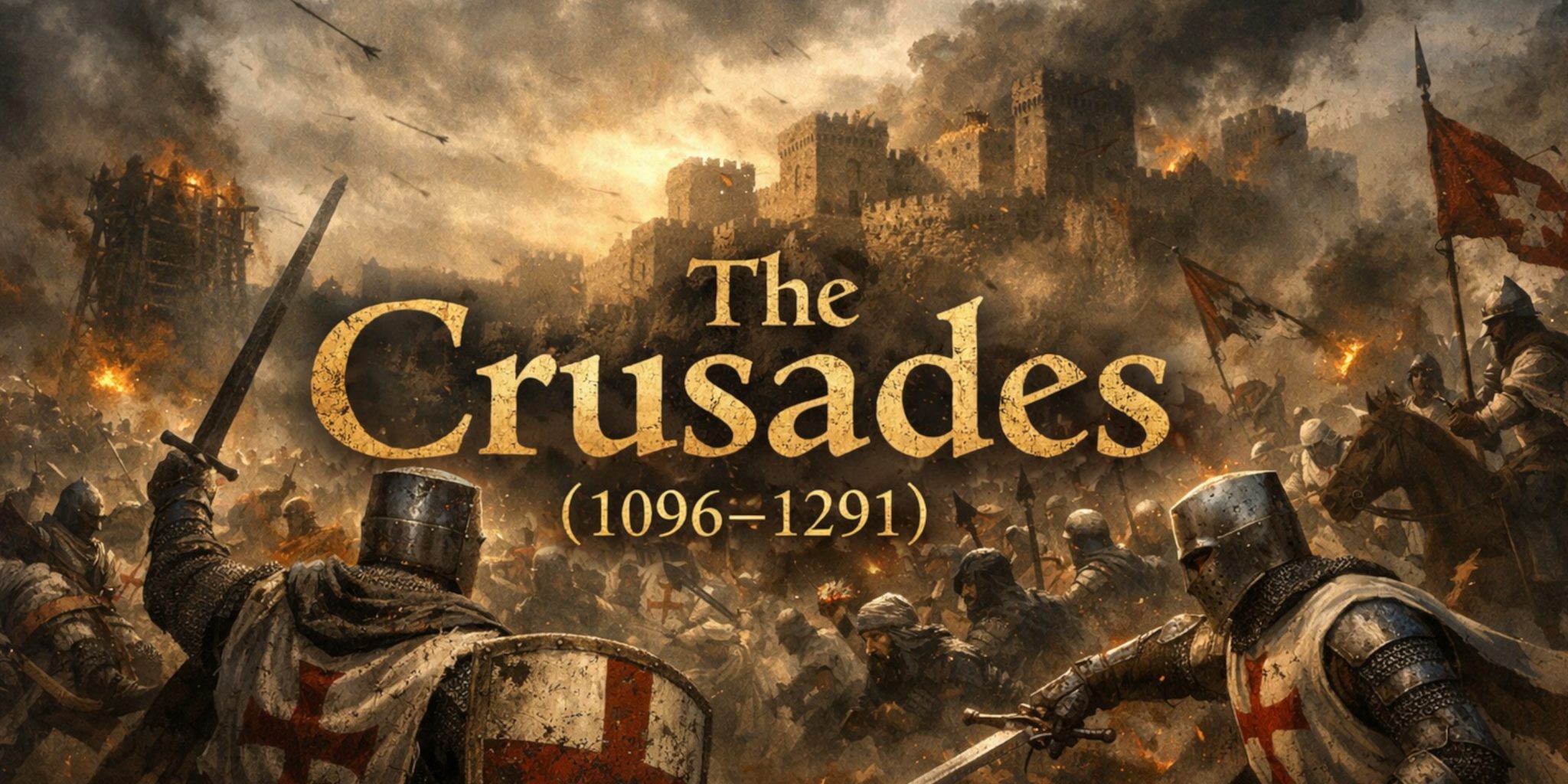 The Crusades (1096–1291): Complete History, Battles and Legacy