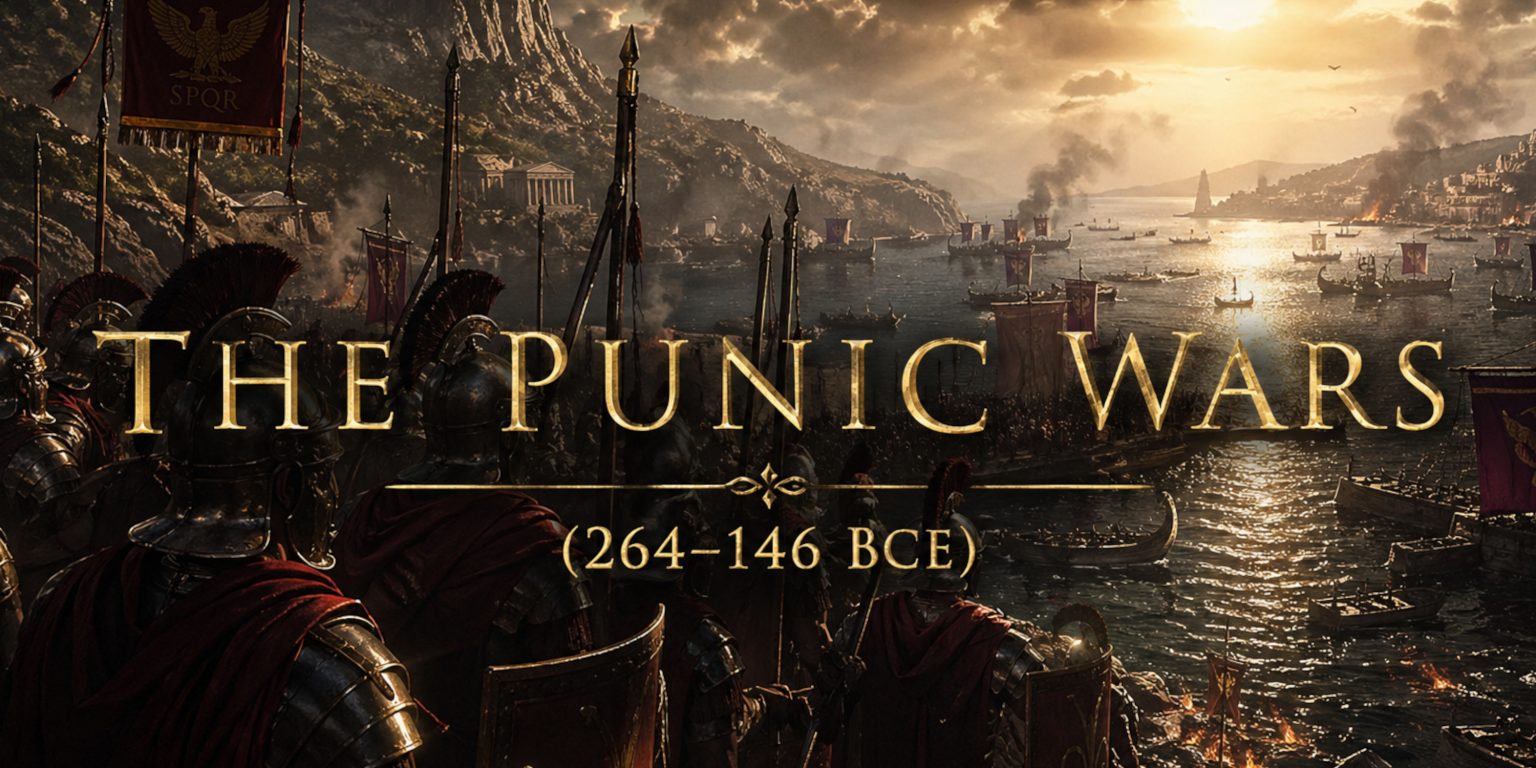 The Punic Wars (264–146 BC): Rome vs Carthage Explained